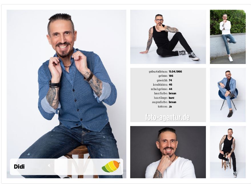 Homepage von Model-Didi